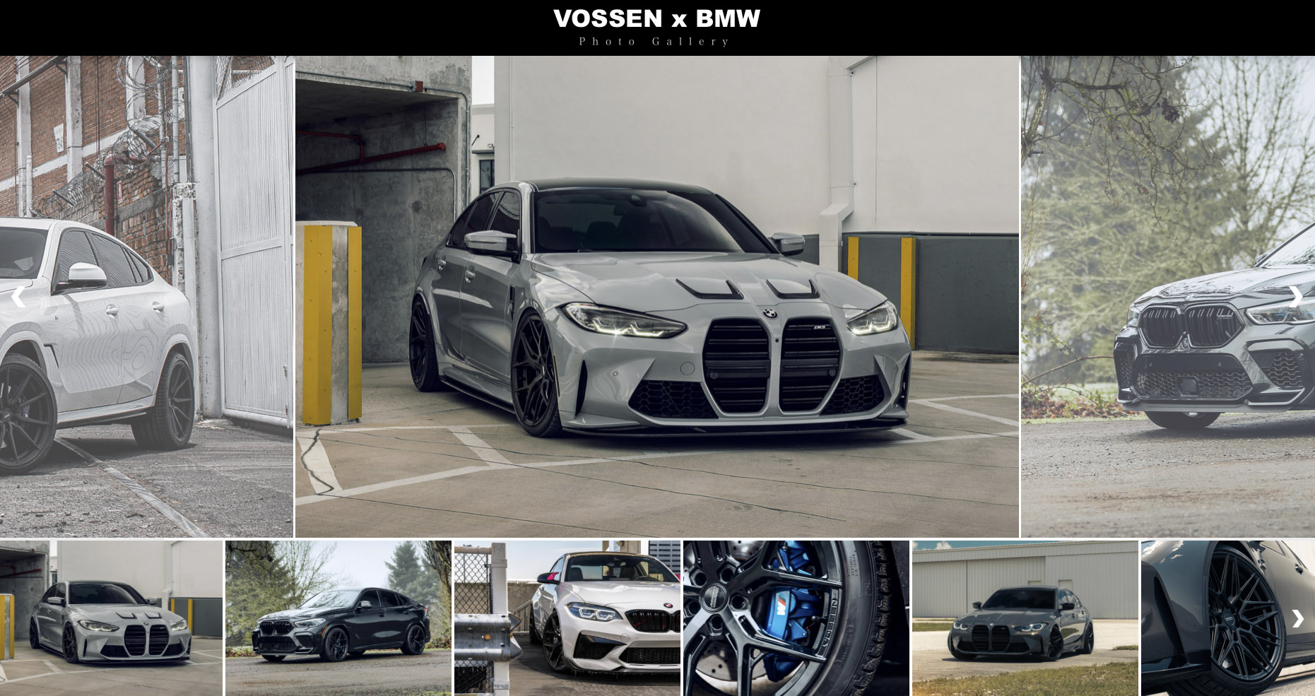 » おすすめセットアップのページに”VOSSEN x BMW”を追加しました。» VOSSEN WHEELS JAPAN オフィシャルサイト | (有)モンデラジャパン